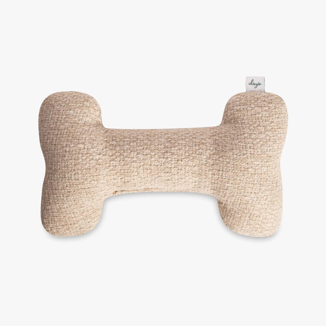 Hundeleke Pluto Bone 26 cm Recycled Greige | Denjo Dogs – WePet.no